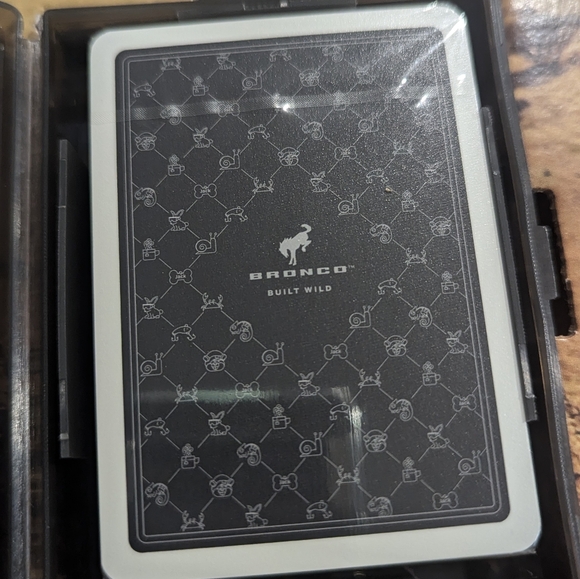 Bronco | Games | Limited Edition All Weather Bronco Playing Cards ...